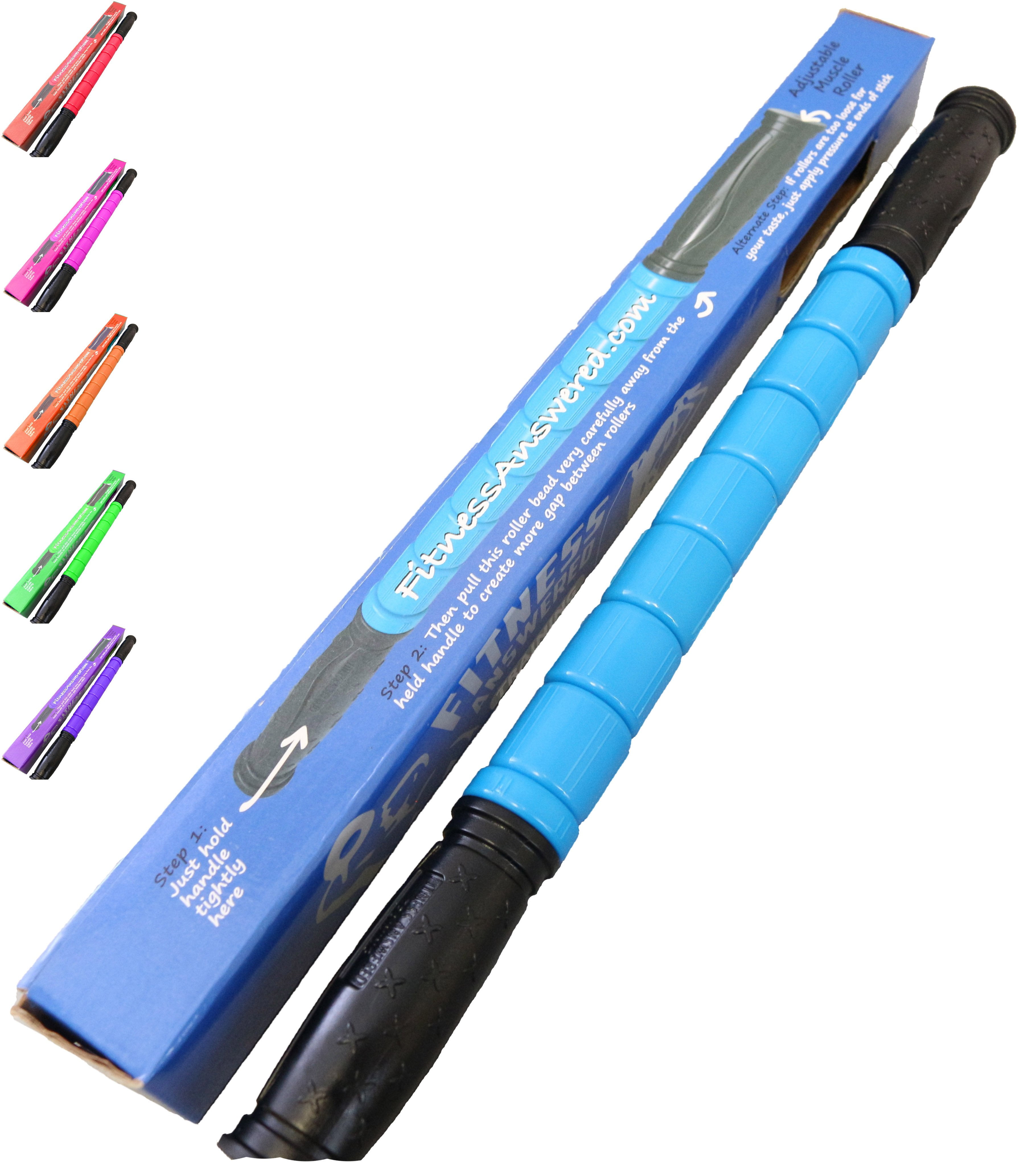 Fitness Answered Training Products 18' x 1.25' Handheld Blue Stick ...