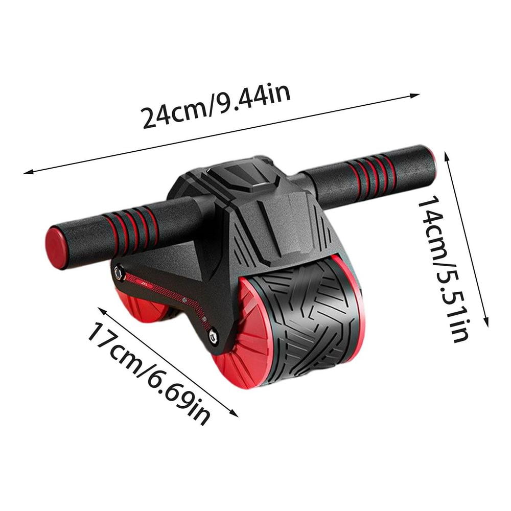 Fitness Automatic Rebound Belly Wheel Ab Roller Coaster Wheel Gym ...