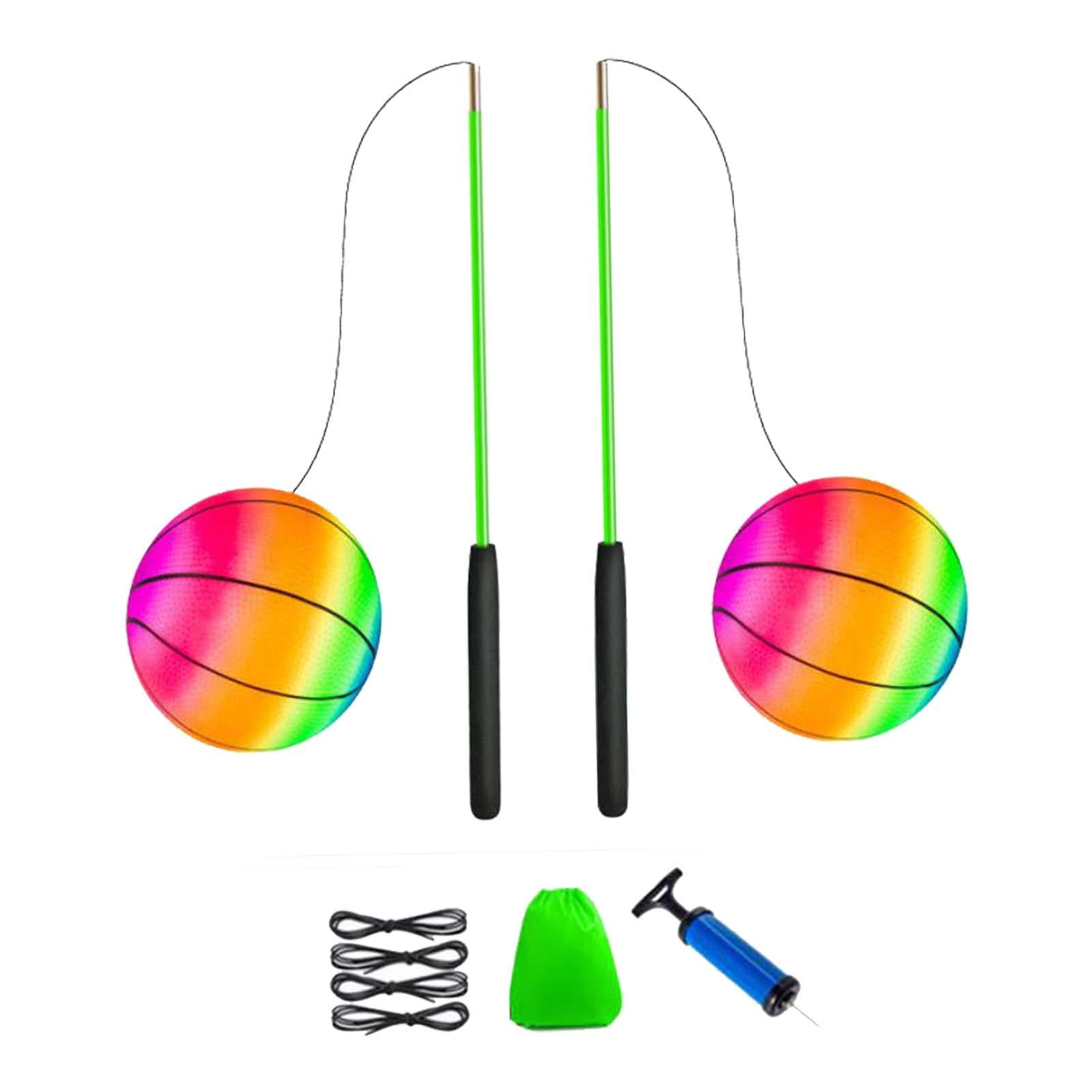 Fitness Ball, Bouncing Ball, Sports Practice with Rod, Stretch Arm and ...