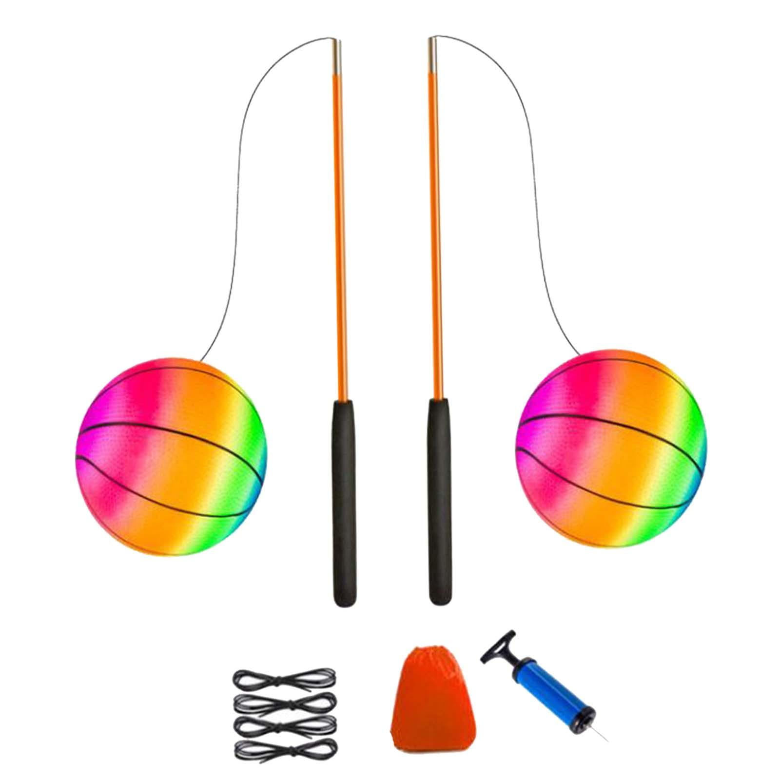 Fitness Ball, Bouncing Ball, Sports Practice with Rod, Stretch Arm and ...