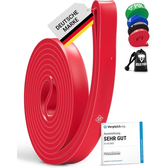 Fitness Bands, Resistance Bands with Bag, Door Anchor (with Sets) and ...