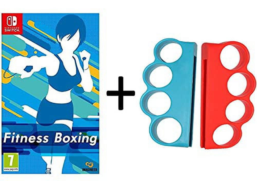 Nintendo Fitness Boxing Game with Hand Grips for Switch Joy-Con Finger ...