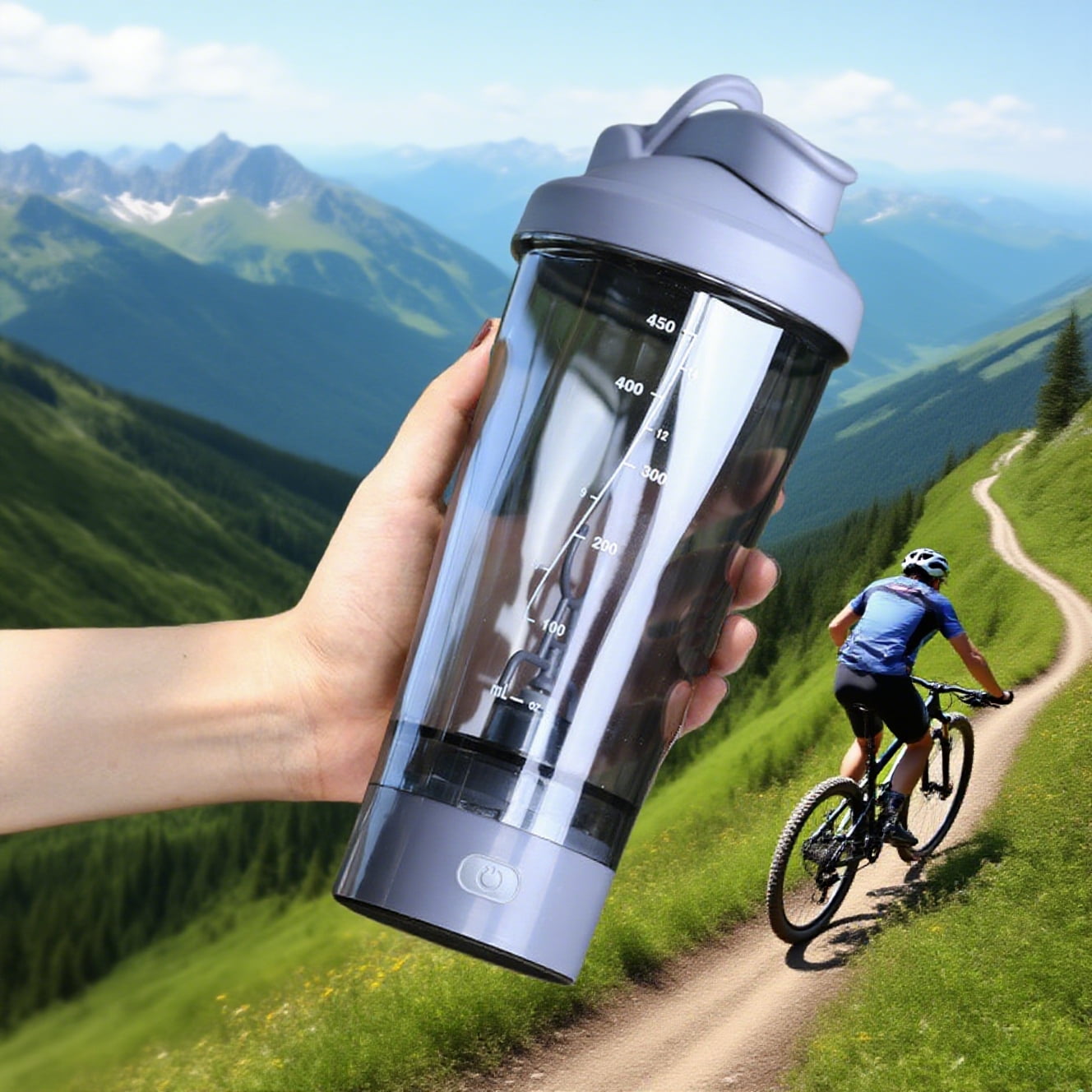 Fitness Electric Shaker Cup Protein Powder Milkshake Automatic Mixing ...