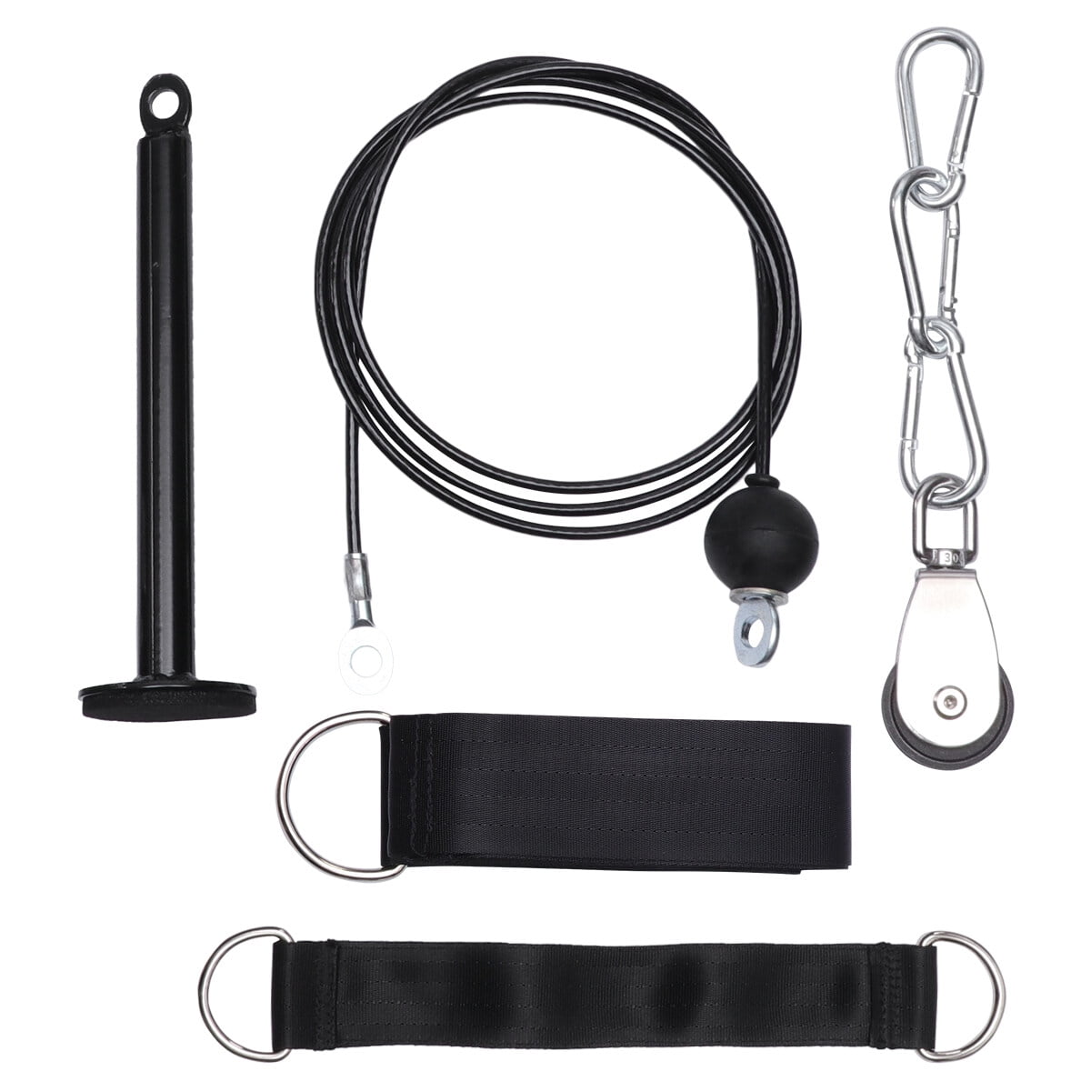 Fitness Equipment Portable Arm Pulley System Exercise Tool Triceps ...