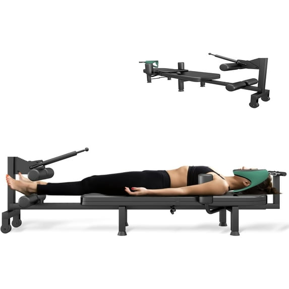 Fitness Full Body Traction Bed, Massage Cervical & Lumbar Traction ...