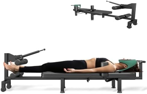 Fitness Full Body Traction Bed, Massage Cervical & Lumbar Traction ...