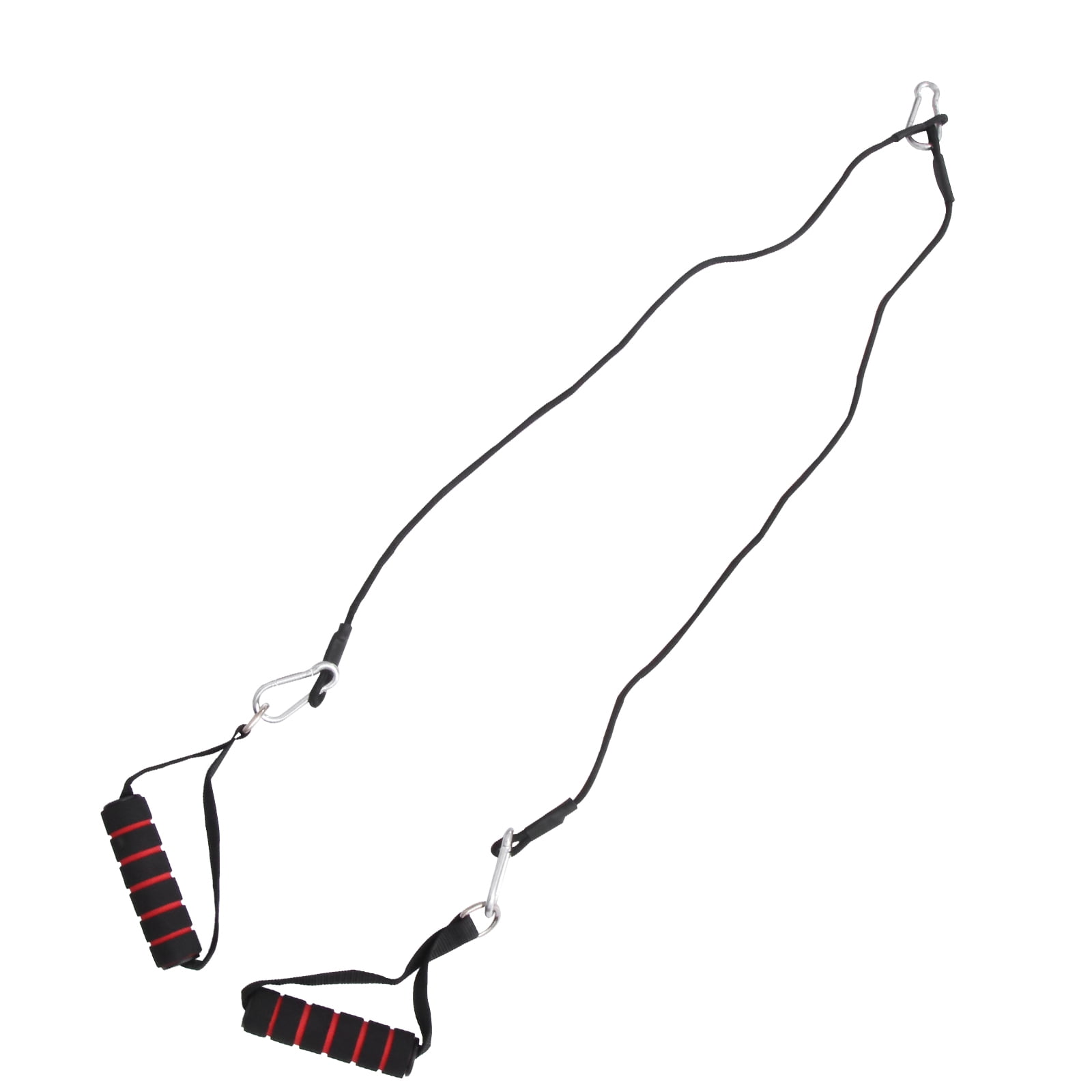 Fitness Handle Pull Rope Exercise Arm Pulley Cable System Elastic Band ...