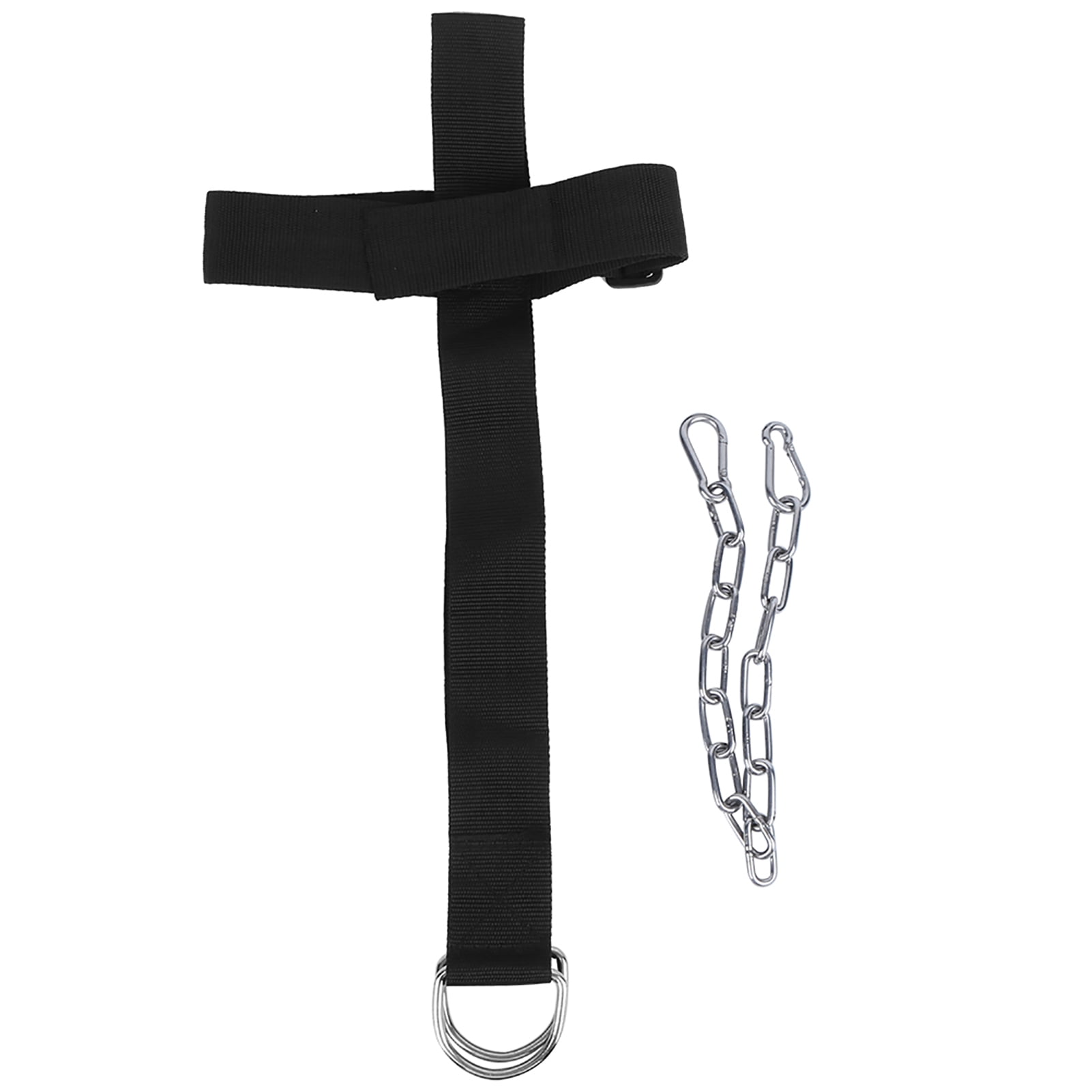 Fitness Heads Harness With Steel Chain, Durable Nylon Construction ...