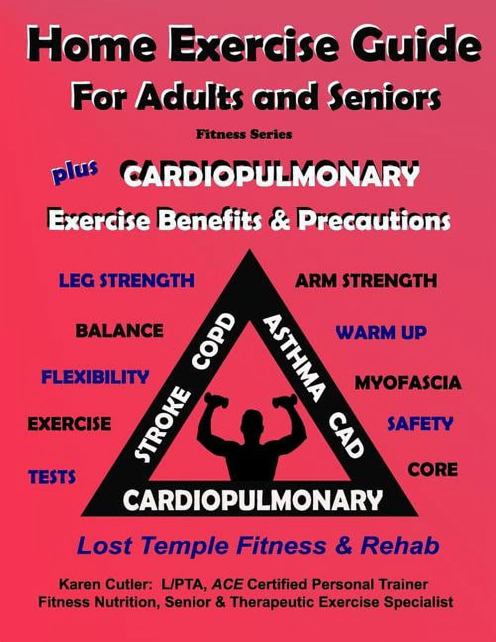 Fitness: Home Exercise Guide for Adults & Seniors Plus Cardiopulmonary ...
