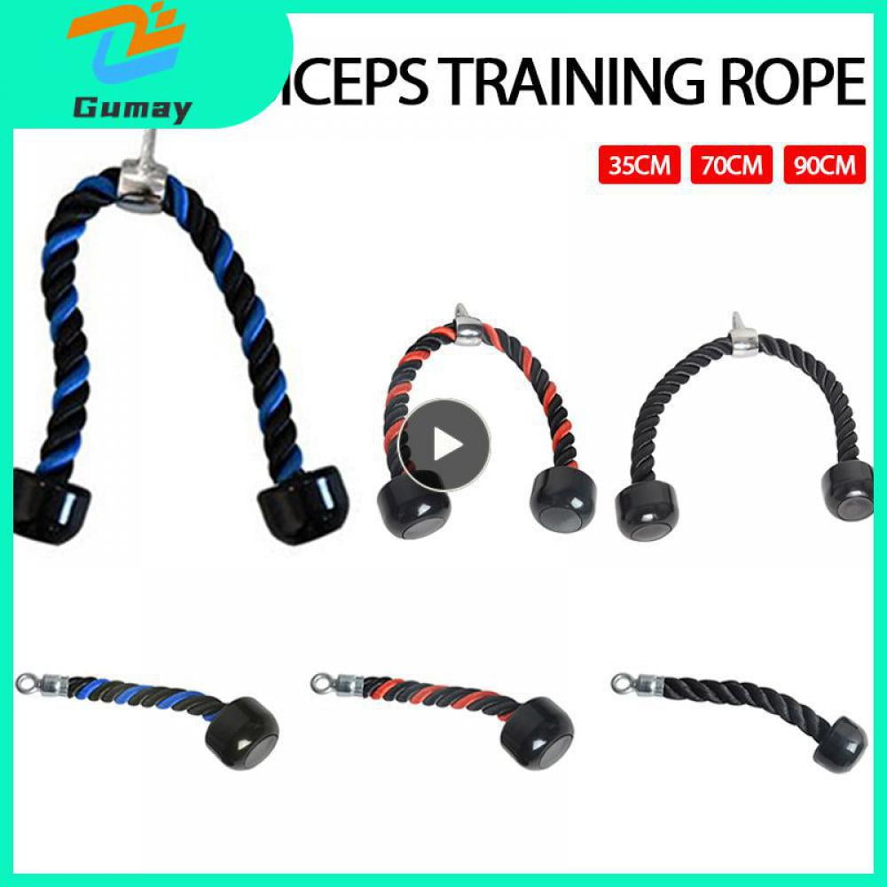 Fitness Home Gym Cable Machines Attachment Crossfit Bodybuilding Muscle ...