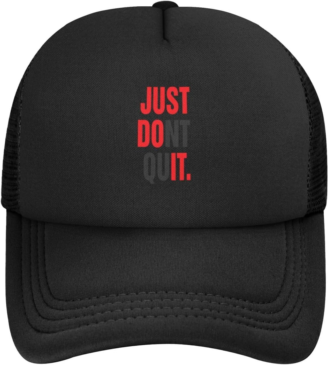 Fitness - Just Dont Quit Gym Fitness Baseball Cap for Men Women Low ...