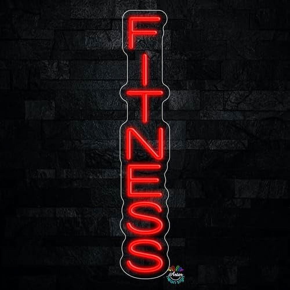 Fitness LED Neon Sign 5"L x 27"H #32281 - Walmart.com