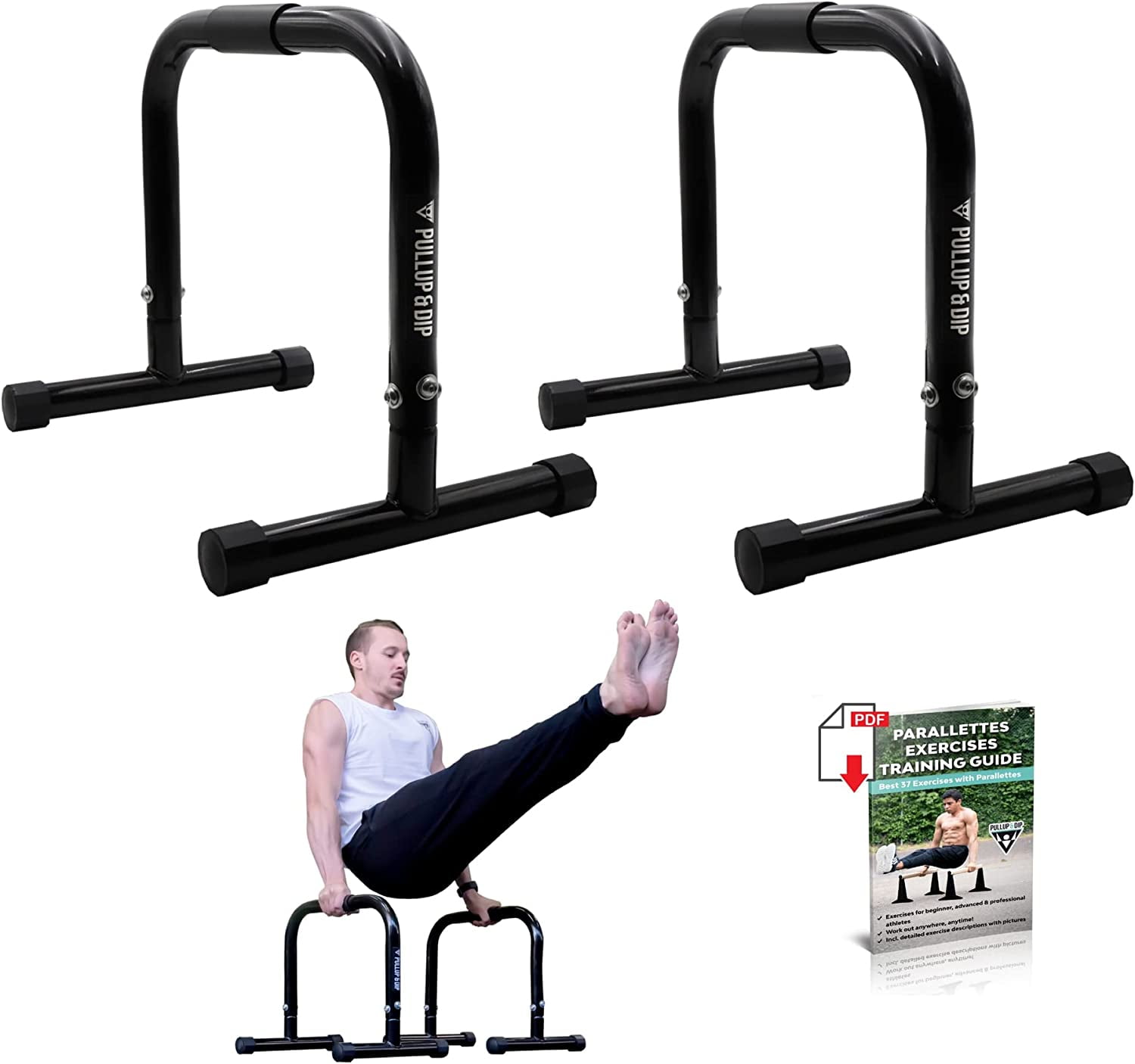 Fitness Parallettes, Medium Parallette Bars For Calisthenics, Crossfit ...