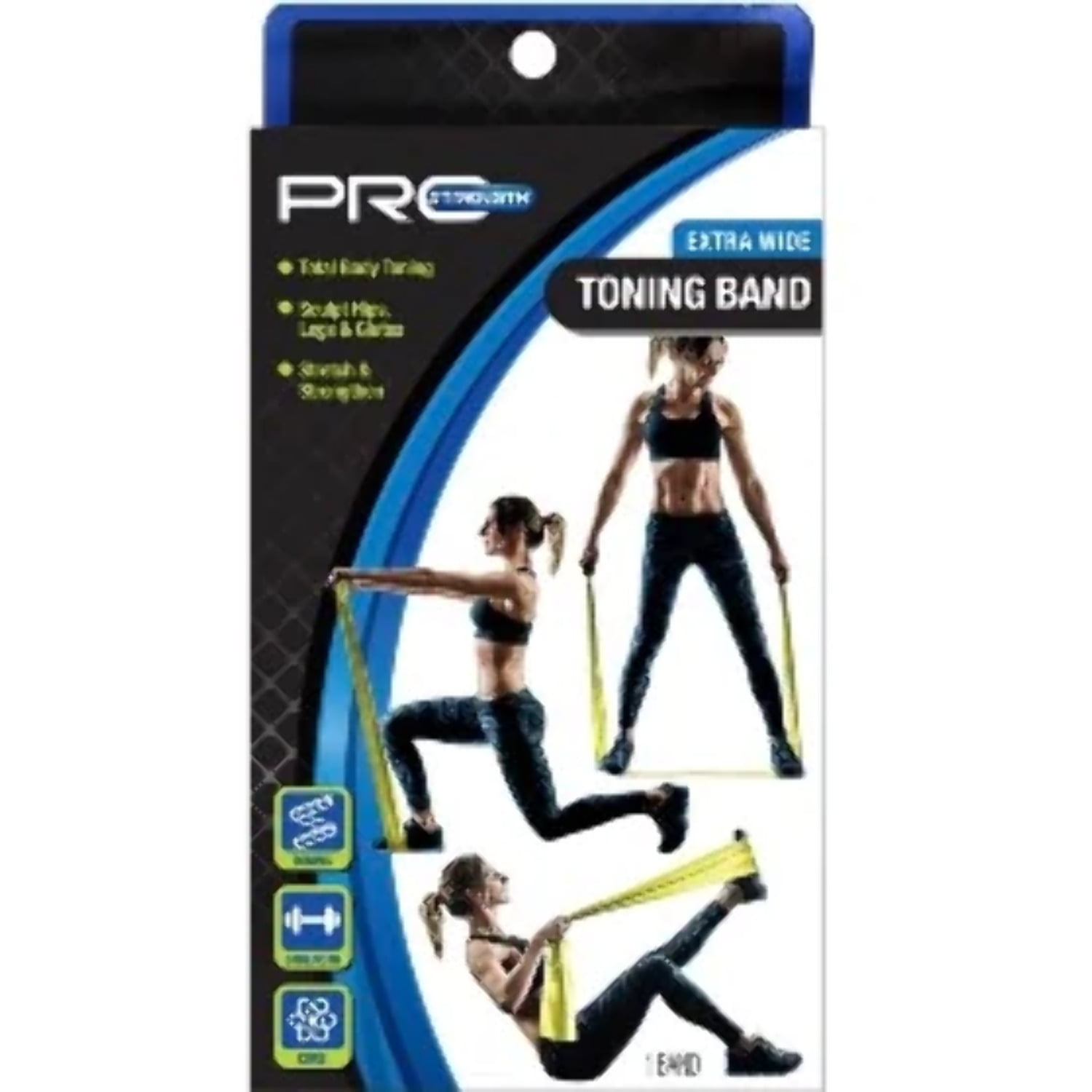 Fitness, Pro Strength Extra Wide Toning Band - Walmart.com