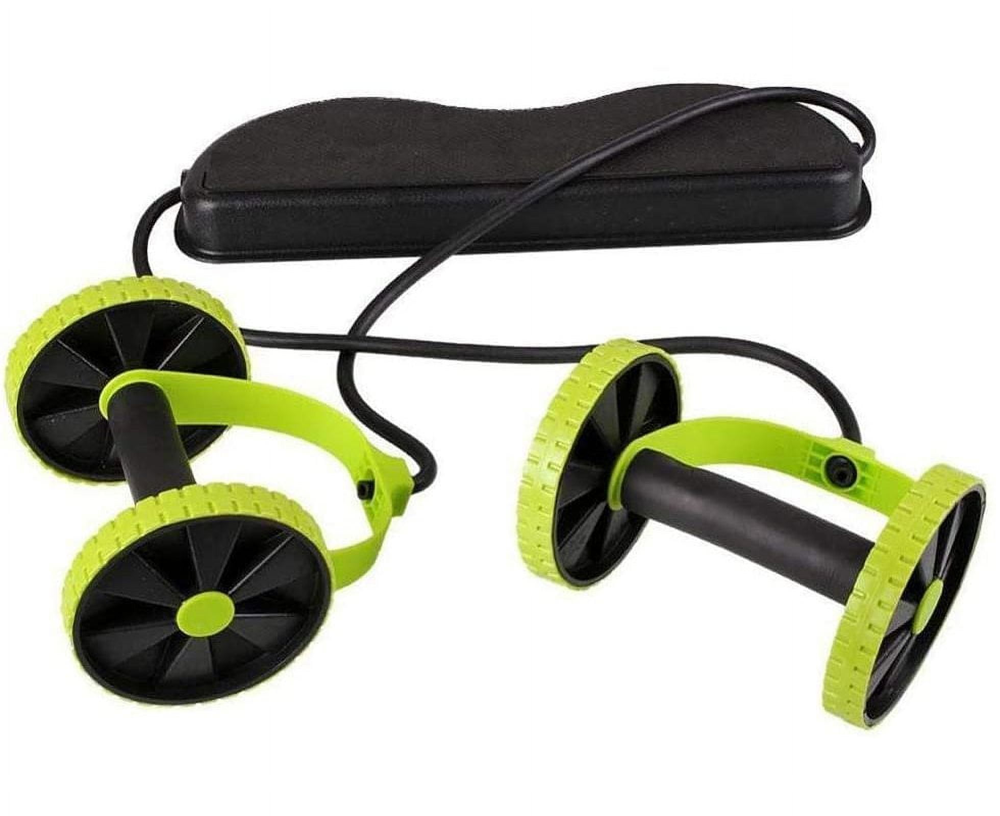 Fitness Pull Rope Abdominal Double Roller - Core Exercise Equipment for ...