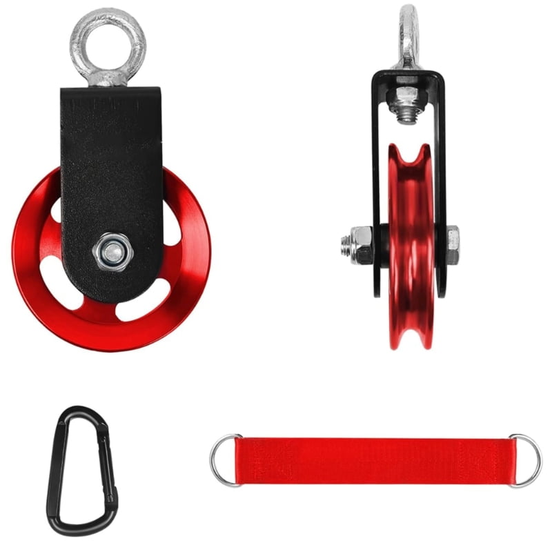 Fitness Pulley Cable Machine System Home Cable Pulley System Workout ...