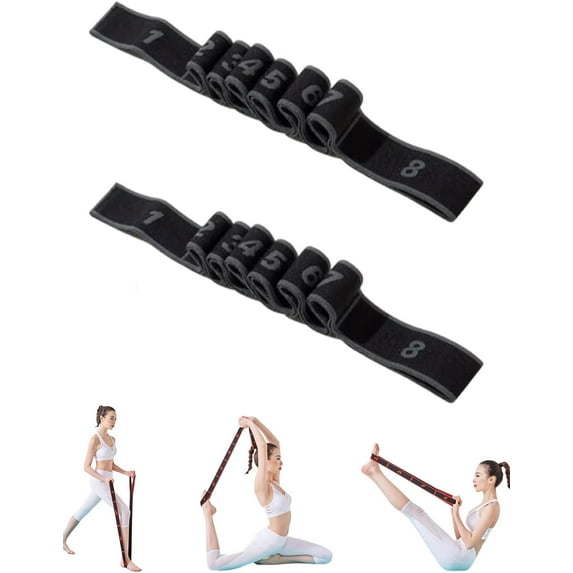 Fitness Resistance Band, 35.4In Loop Resistance Bands with Adjustable ...