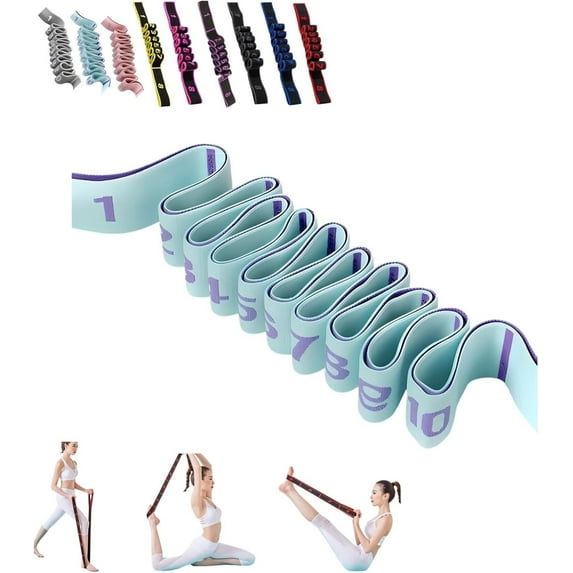 Fitness Resistance Band, 35.4In Loop Resistance Bands with Adjustable ...