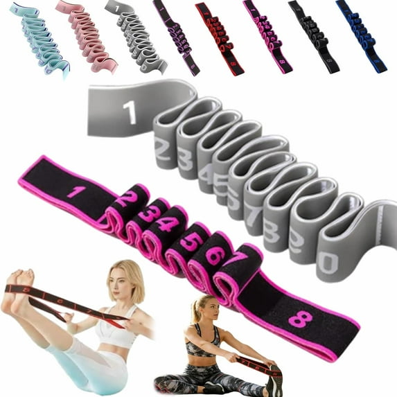 Fitness Resistance Band for Stretching and Yoga, Resistance Bands with ...