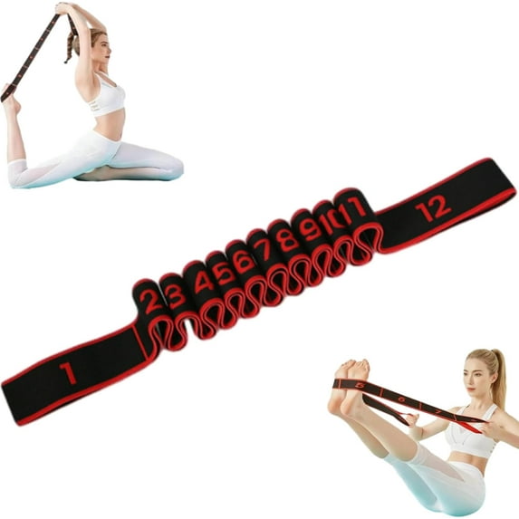 Fitness Resistance Band for Stretching and Yoga, Resistance Bands with ...