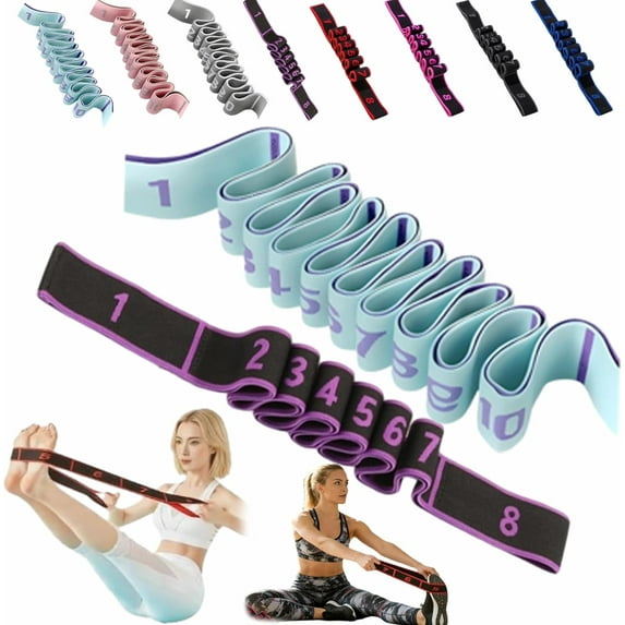 Fitness Resistance Band for Stretching and Yoga, Resistance Bands with ...