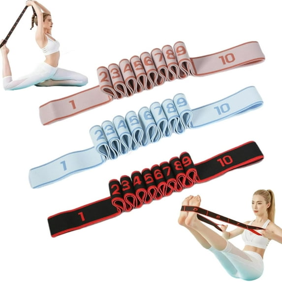 Fitness Resistance Band for Stretching and Yoga, Resistance Bands with ...