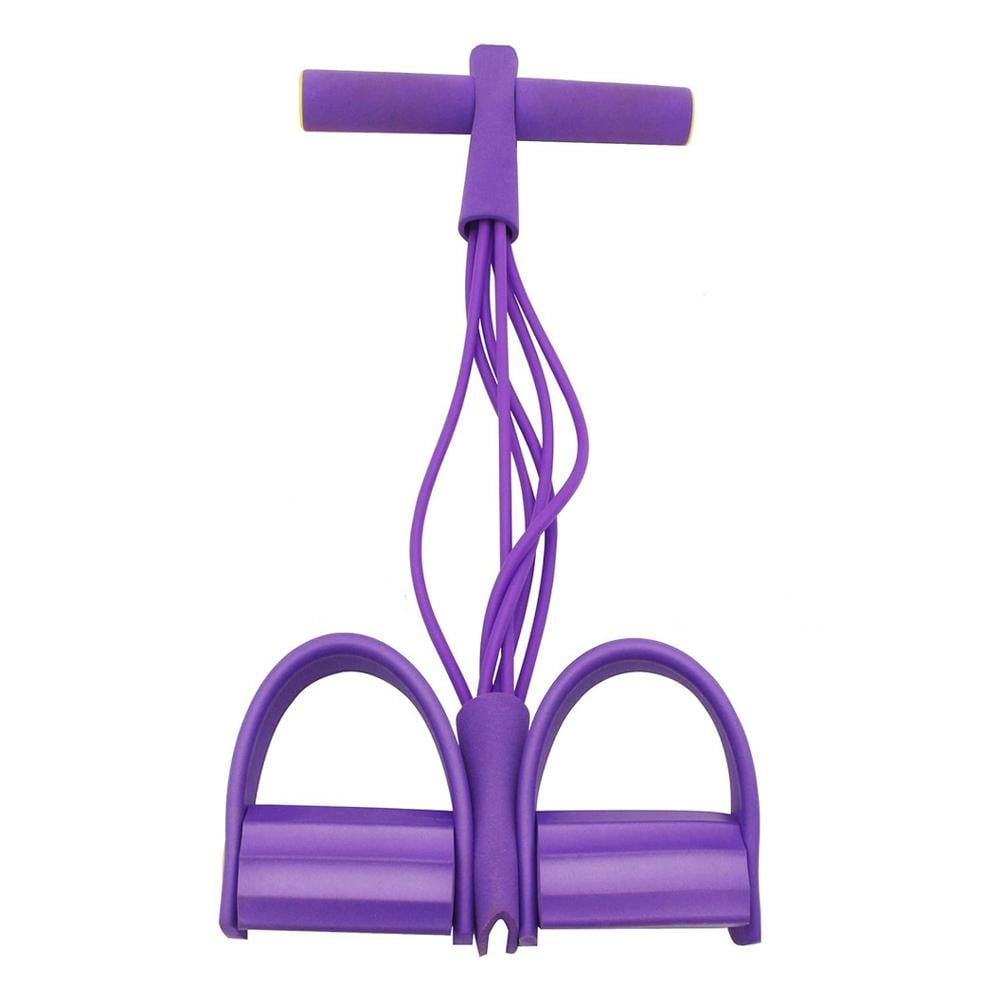 Fitness Resistance Bands, 6 Tube Pedal Ankle Puller, Multifunction ...