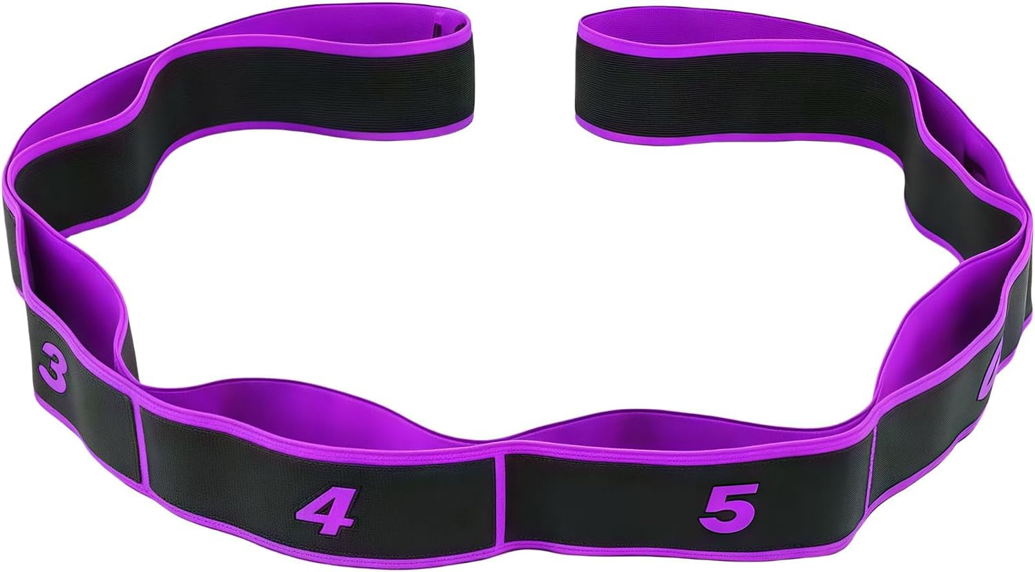 Fitness Resistance Bands, 8 Section Style Dance Yoga Stretching Belt ...