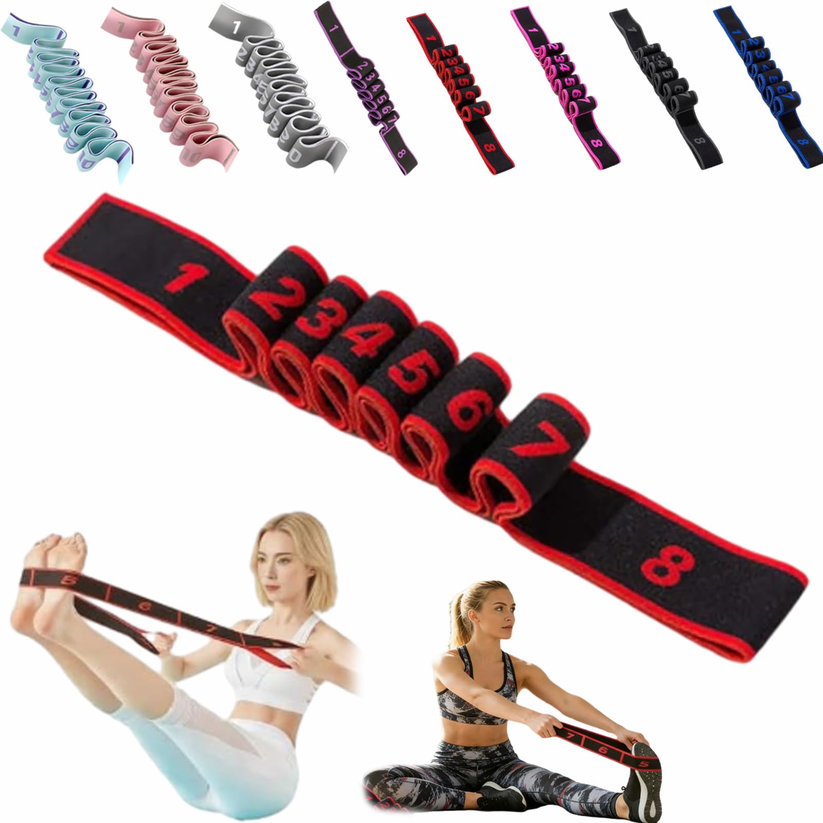 Fitness Resistance Bands with Handles, Fitness Resistance Band for ...