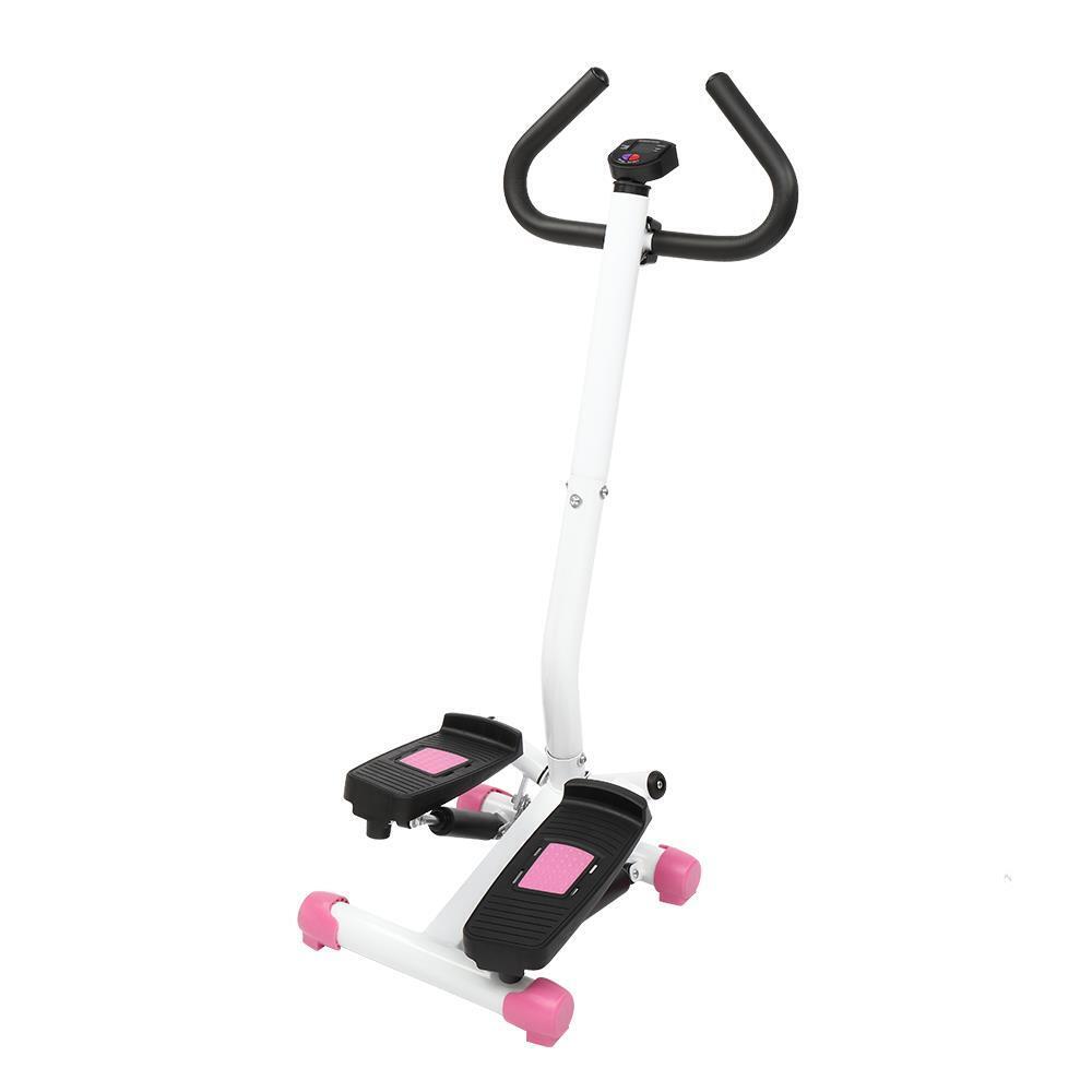 Fitness Step Air Stair Climber Stepper Machine Gym Cardio Pink w/Handle ...