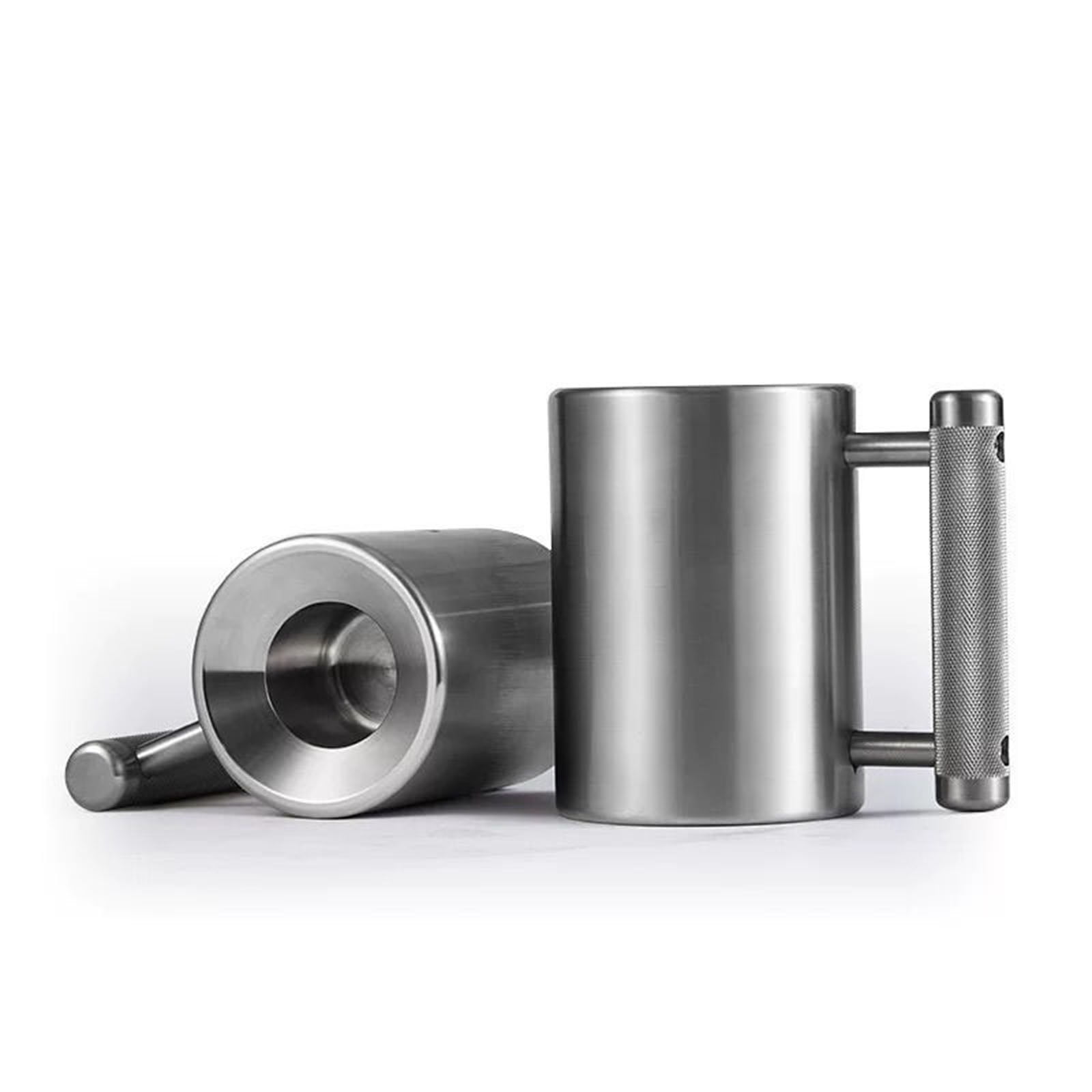 Fitness Theme Dumbbell Bottle 304Stainless Steel Texture Double Wall ...