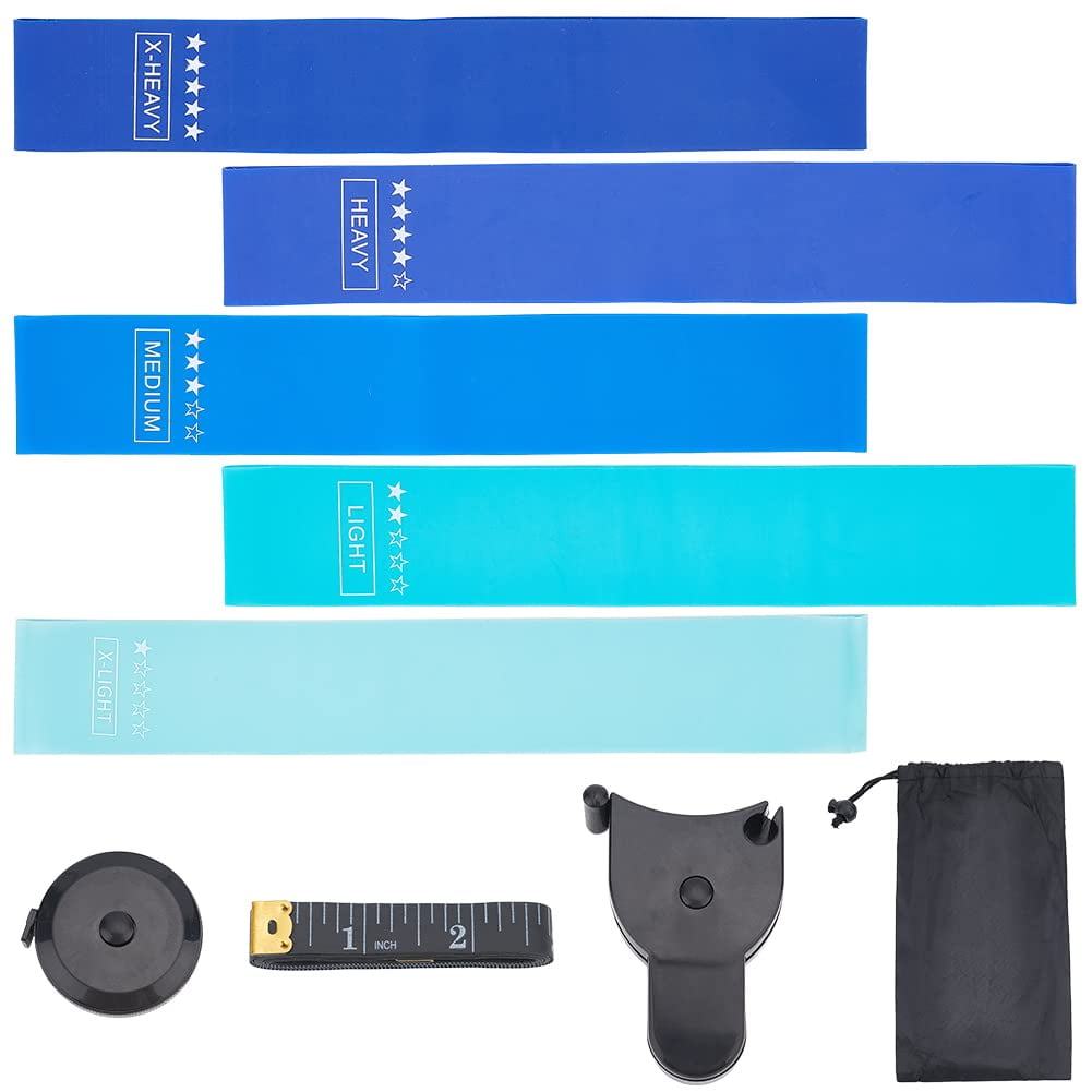 Fitness Tool Kits including Plastic Body Measure Tape and Resistance ...