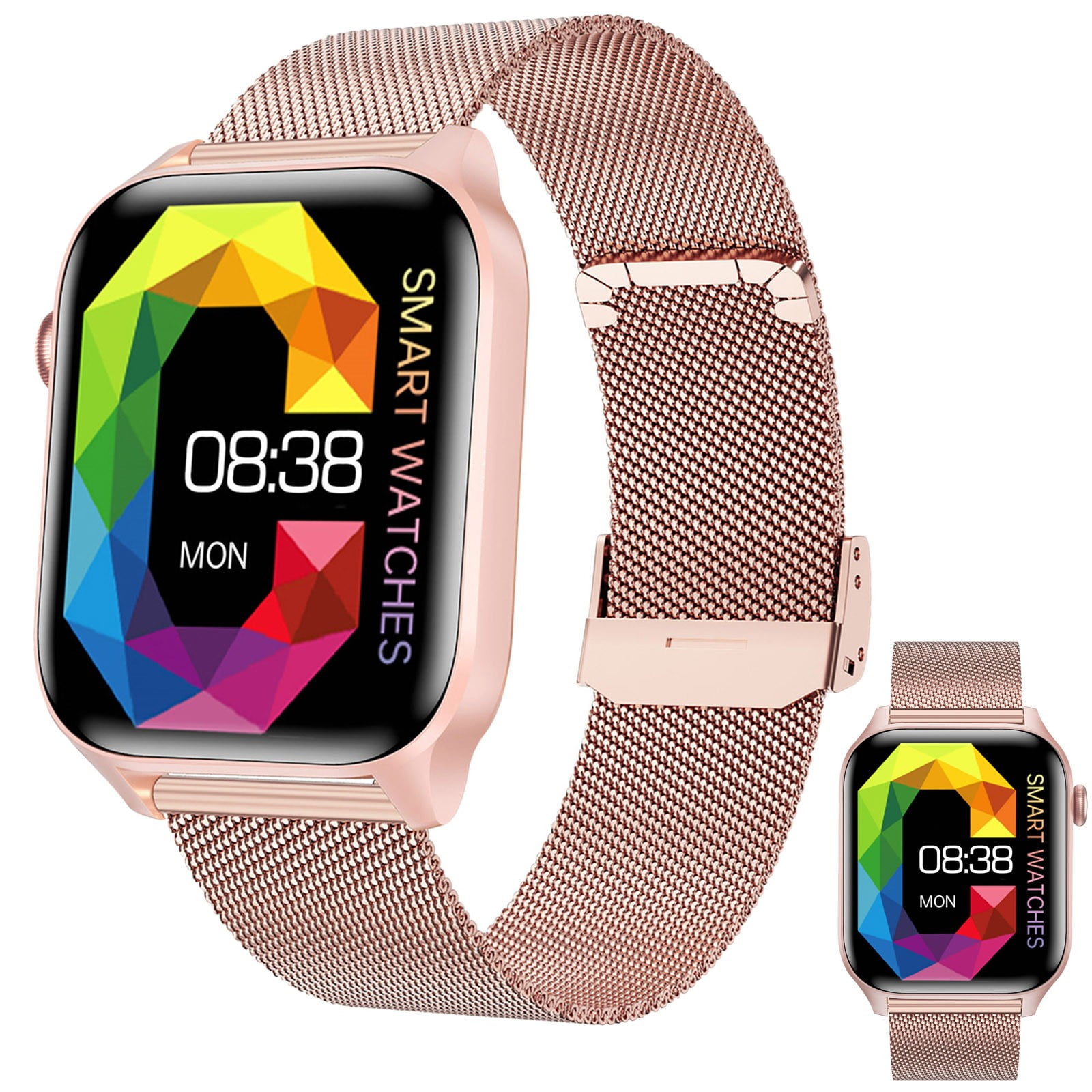 Fitness Tracker,1.83 Oled Screen,Smartwatch for Android,Heart Rate ...