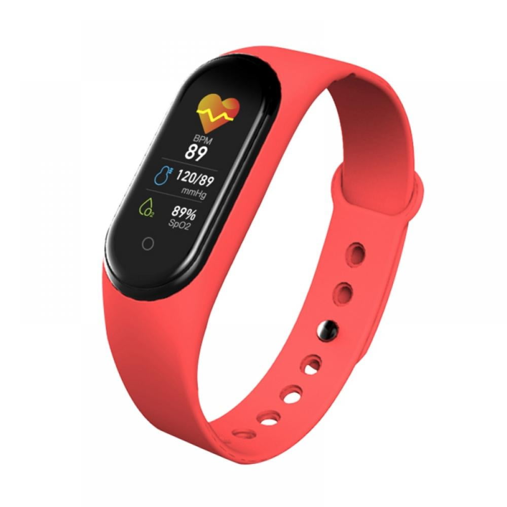 Fitness Tracker with Heart Rate Monitor, Waterproof Activity and Step ...