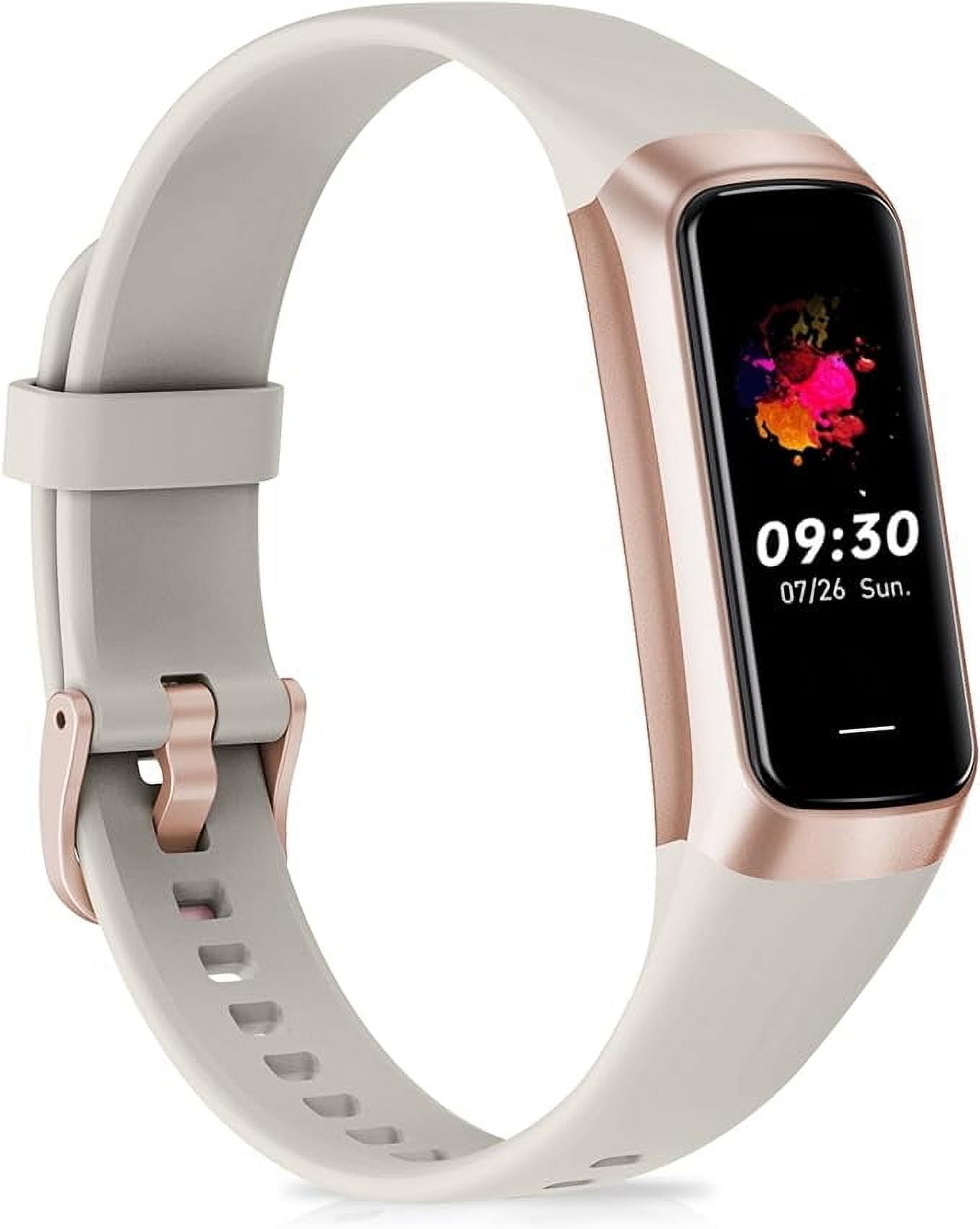 Fitness Tracker,Step Tracker with 1.1 Inch (Approx. 2.8 cm) AMOLED ...