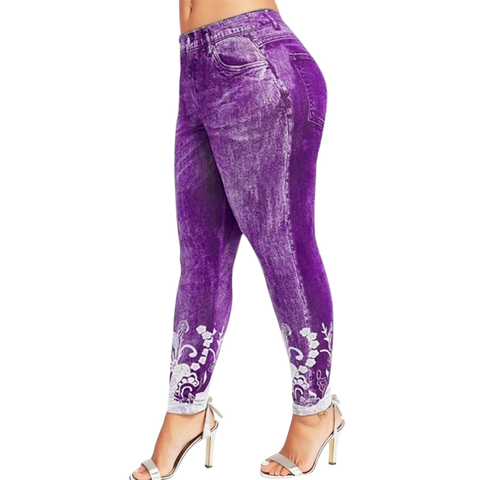 Fitness Trousers Women Printed Womens Pantaloons Bloomers Pants Running ...