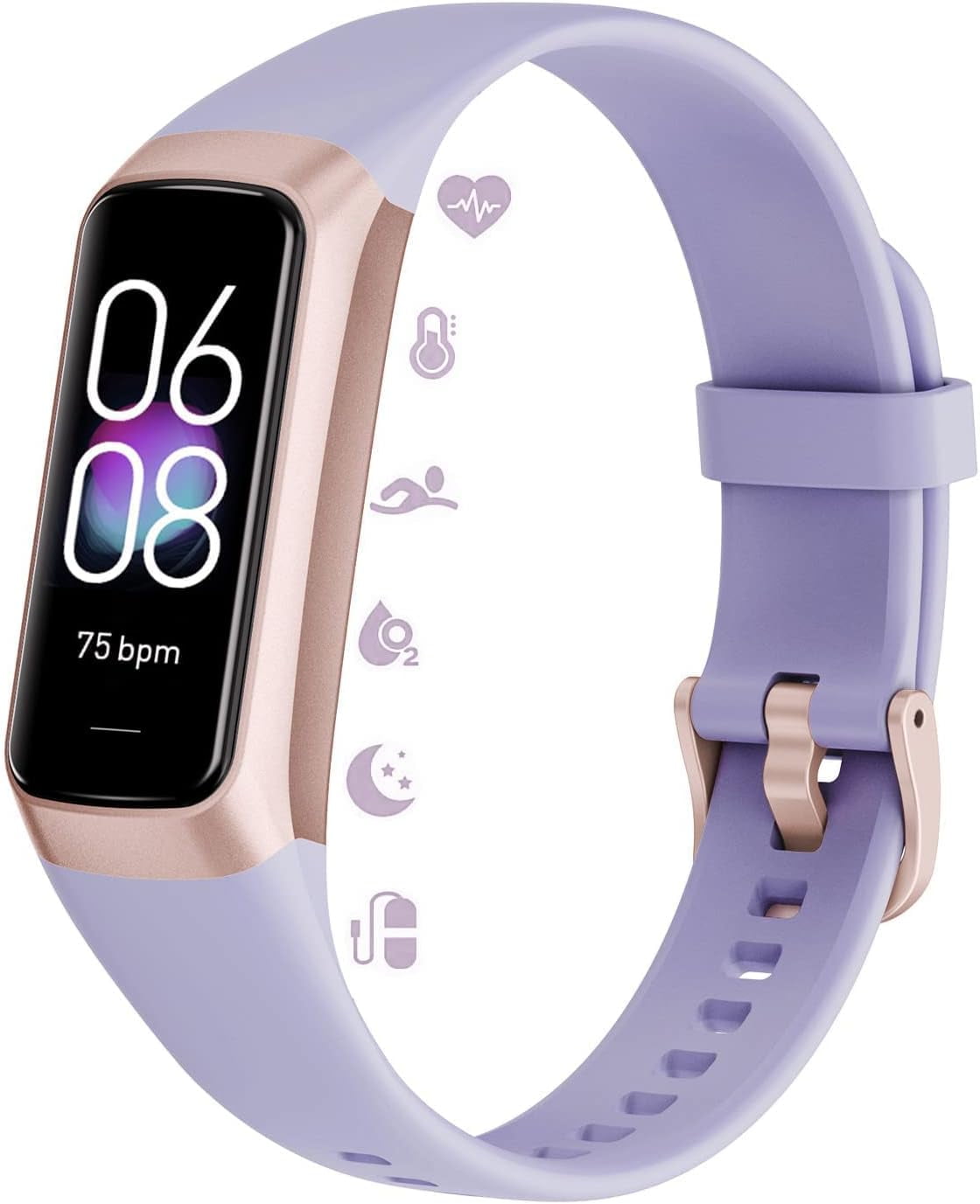 Fitness Watch 1.10" Color Display Smart Watches IP67 Waterproof Step ...