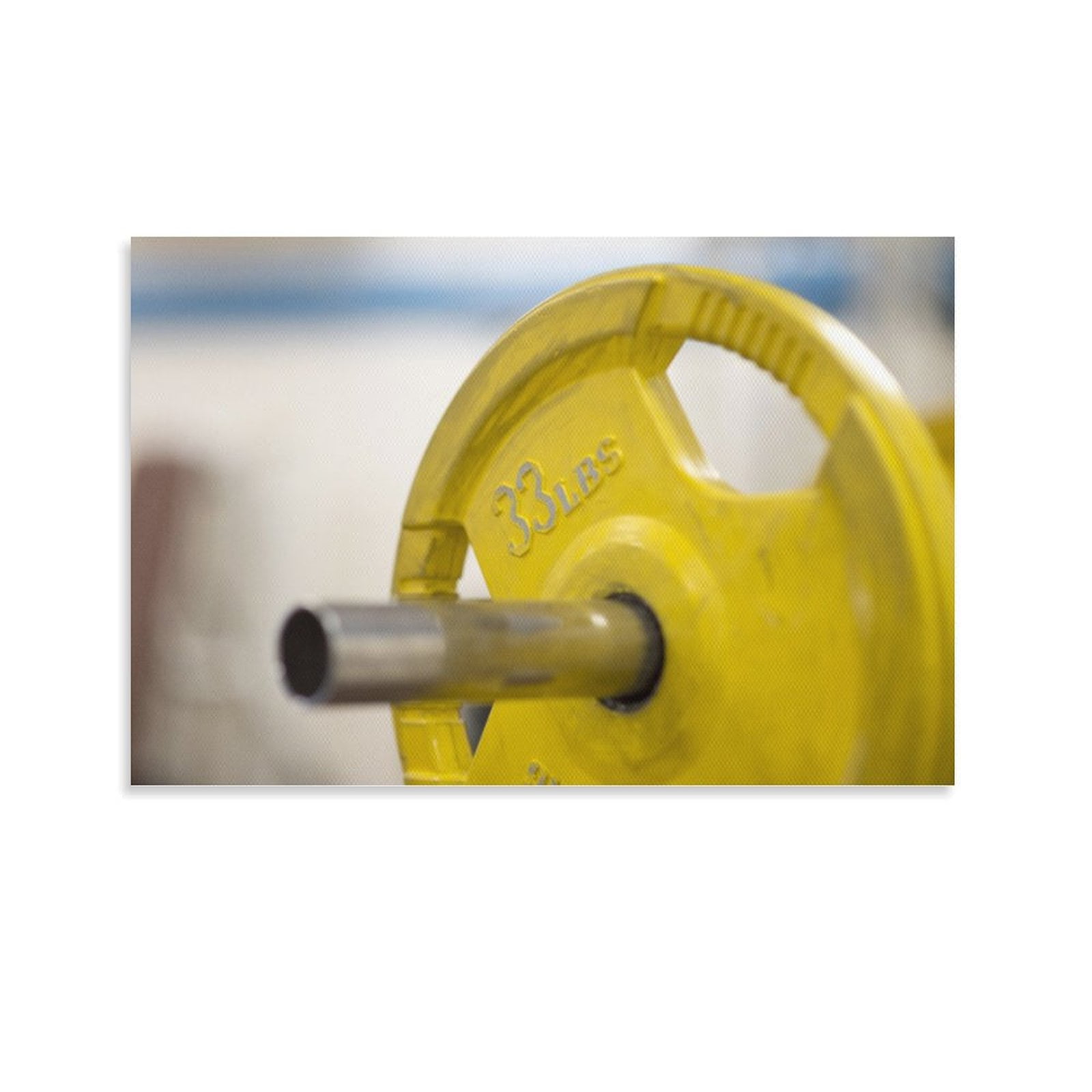 Fitness Weights Workout Exercise Canvas Art Poster And Wall Art Picture ...