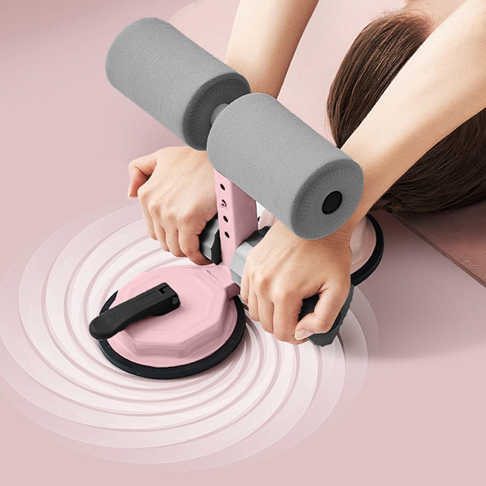 Fitness & Yoga Sit Up Assistant Bar with Resistance Band for Abdominal ...