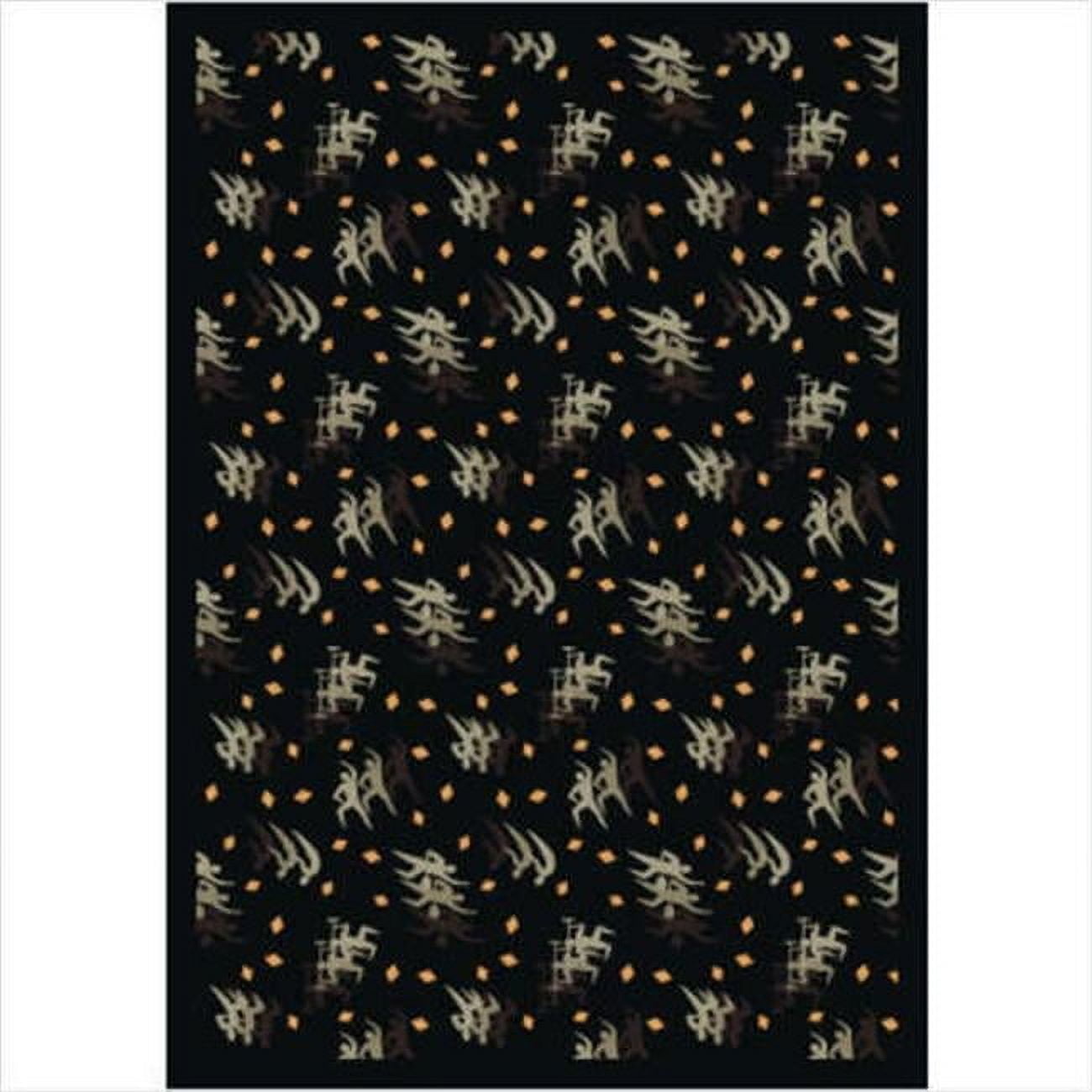 Fitness Zone Charcoal 3 ft.10 in. x 5 ft.4 in. WearOn Nylon Machine ...