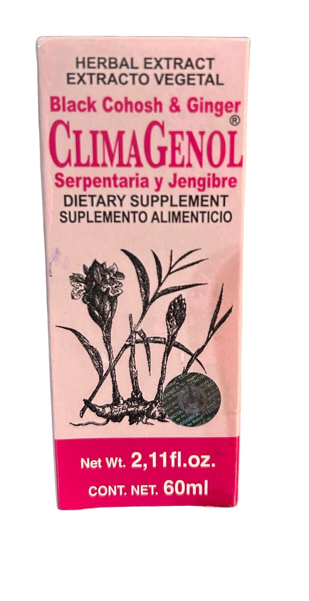 Fitoceuticos ClimaGenol Herbal Extract-Black Cohosh & Ginger ...