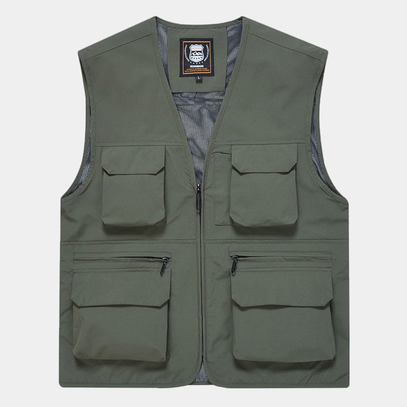 Zunfeo Hunting Vests for Men Lightweight Outdoors Fishing Vests Work ...