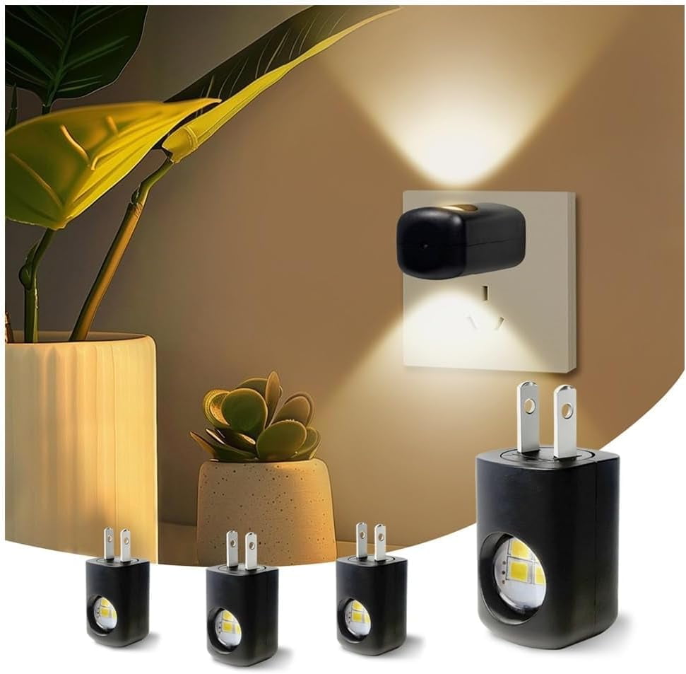 Fitquiete LED Wall Socket Night Light - 2026 New Mini Wall Socket Light ...