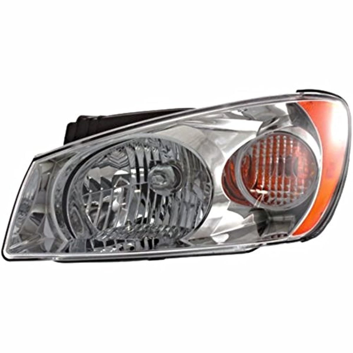 Fits 04-06 Spectra LX Model Left Driver Headlamp Assembly with Chrome ...