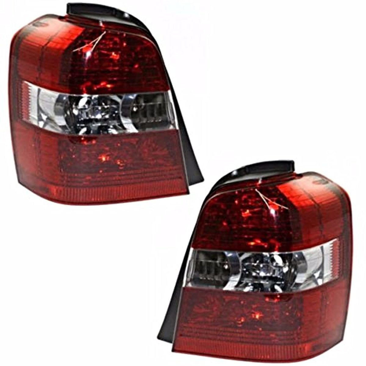 Fits 04-07 Highlander Left & Right Set Tail LAMP Unit ASSEMBLES ...