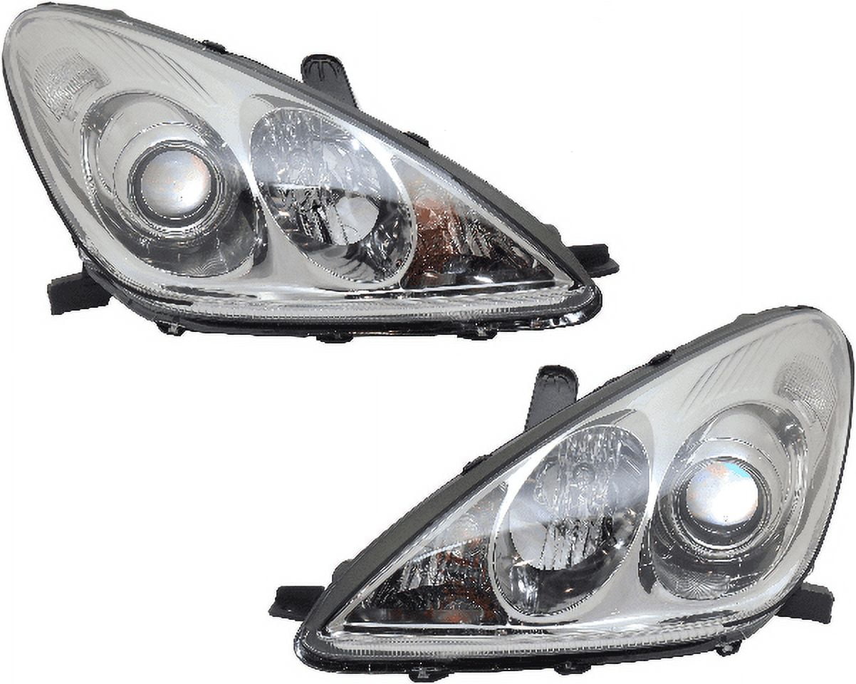 Fits 05-06 ES330 Left & Right Halogen Headlamp Assemblies (Pair ...
