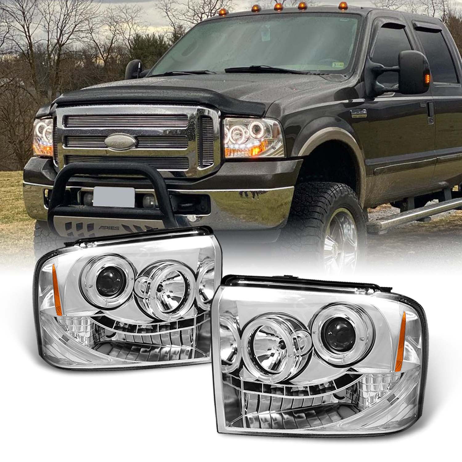 2005 f250 led headlights store
