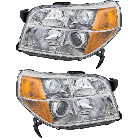 Fits 06-08 Pilot Left & Right Headlamp Assemblies (Pair) - Walmart.com