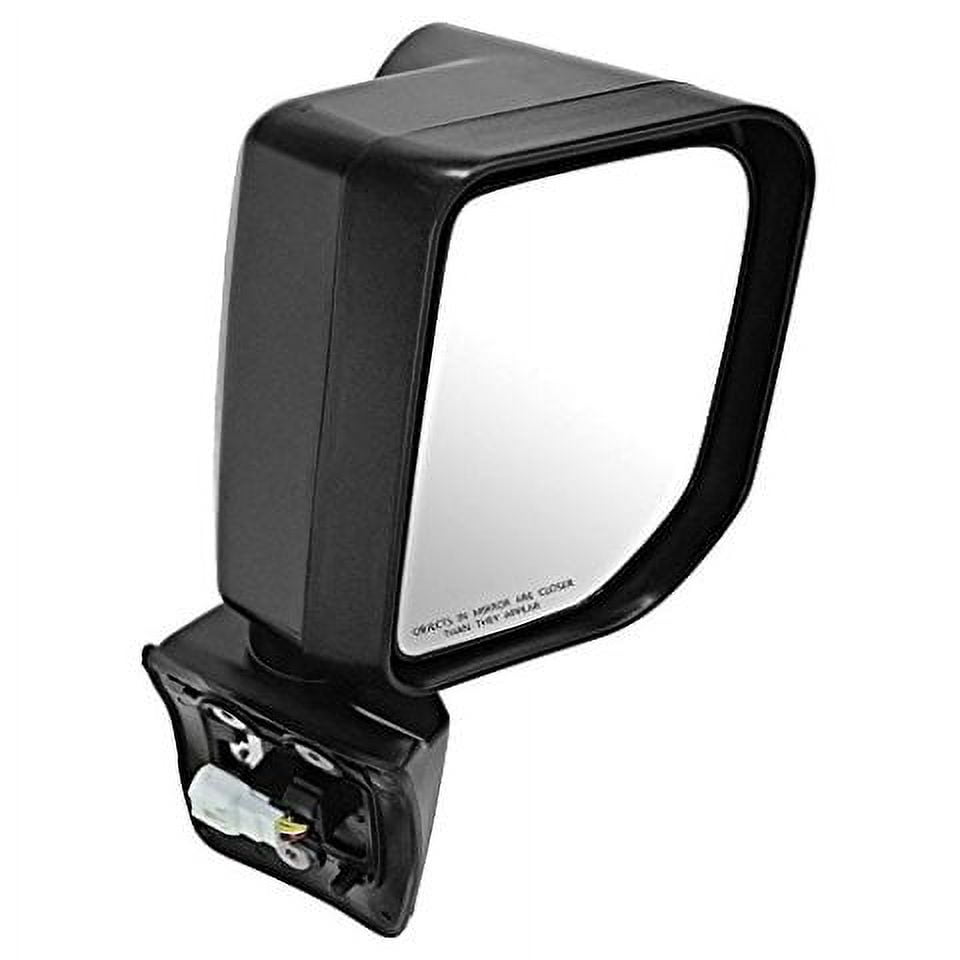 Fits 07-14 FJ Cruiser Right Pass Mirror Power Flat Blck with Lamp No ...