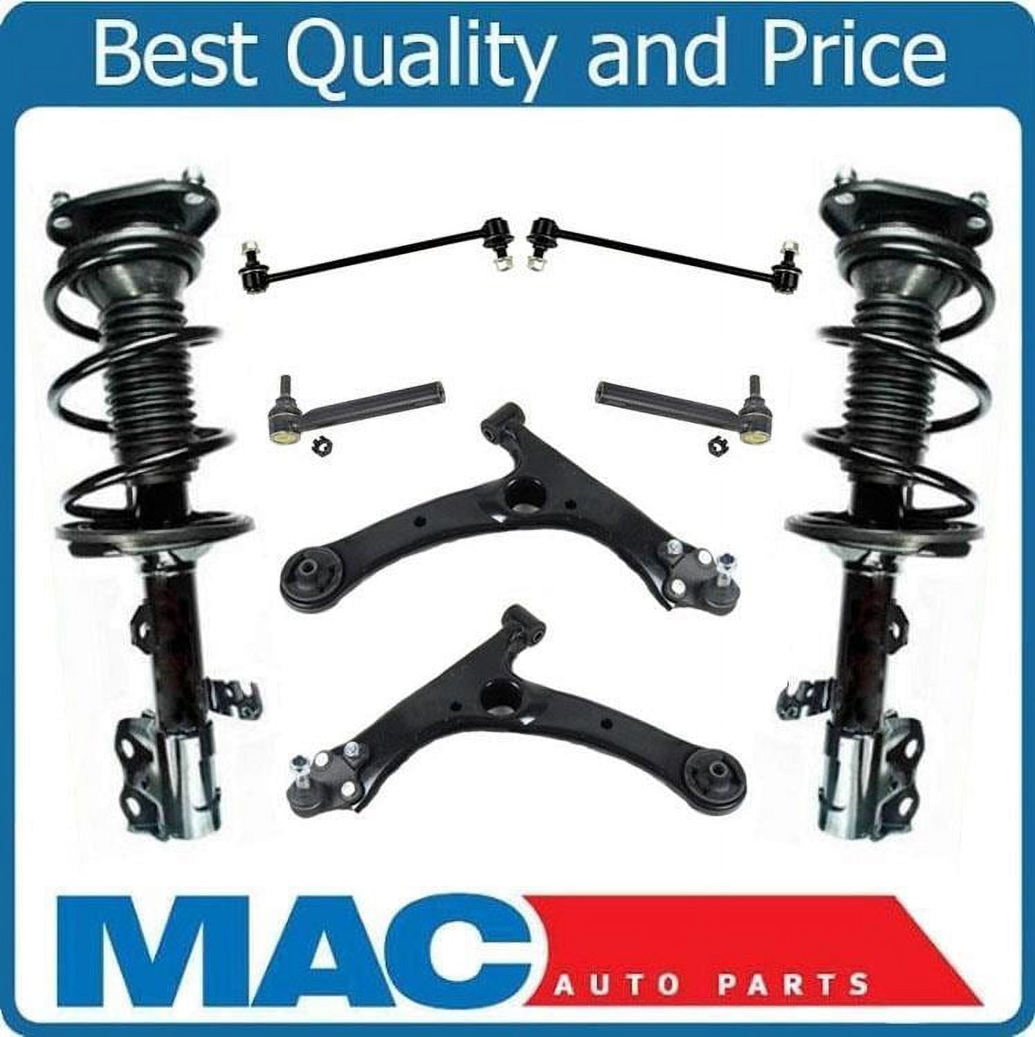 Fits 09-13 Corolla Built In Japan Front Struts Lower Arms W/ Ball ...